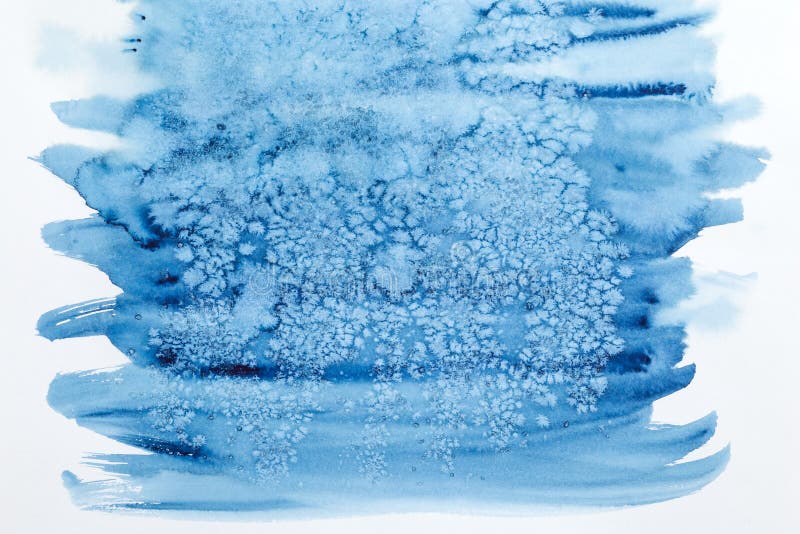 Hintergrundfarbe Paint Strokes Indigo Stockfoto - Bild von abstraktion ...