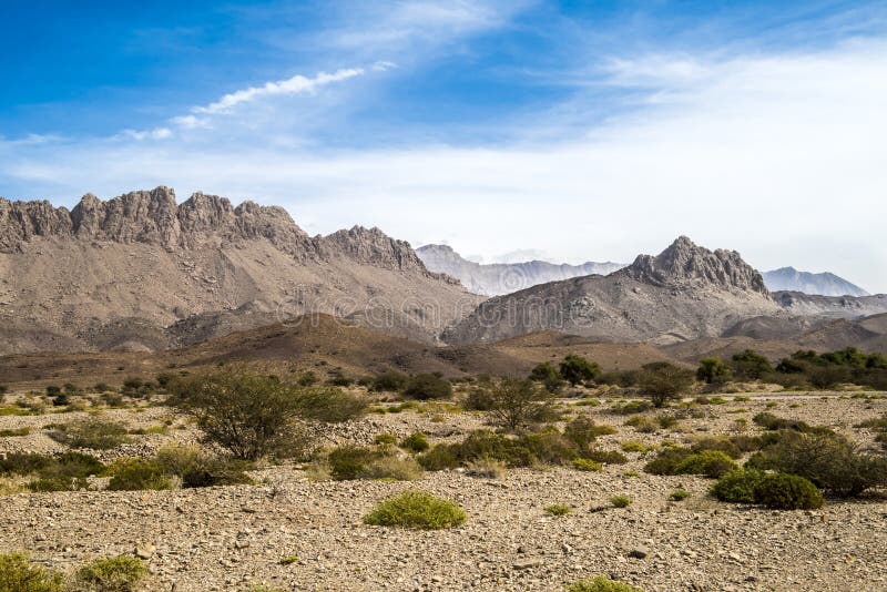 Oman Landscape stock image. Image of stones, east, middle - 49330285