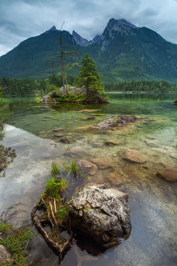 Hintersee, Ramsau Bei Berchtesgaden, Germany Stock Image - Image of ...