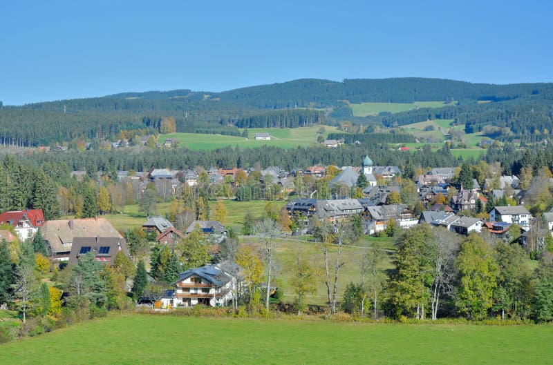 Hinterzarten,Black Forest,Germany Stock Image - Image of black, tourism ...