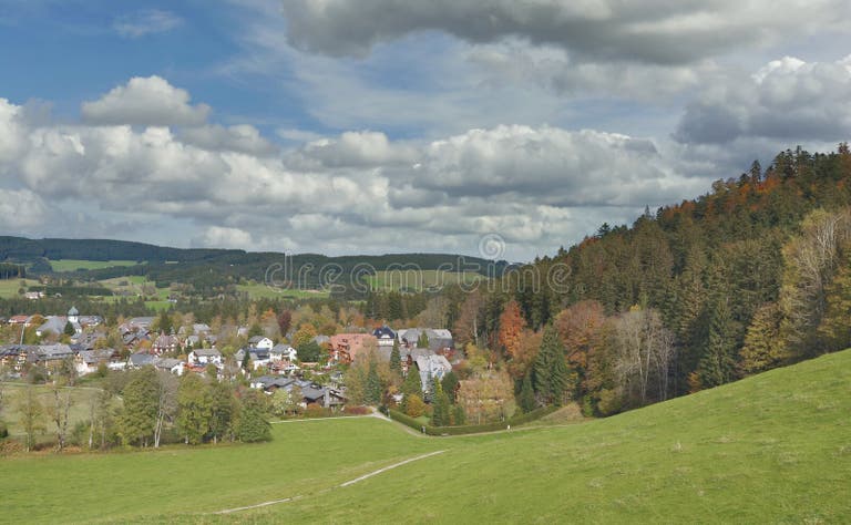Hinterzarten,Black Forest,Germany Stock Image - Image of village ...