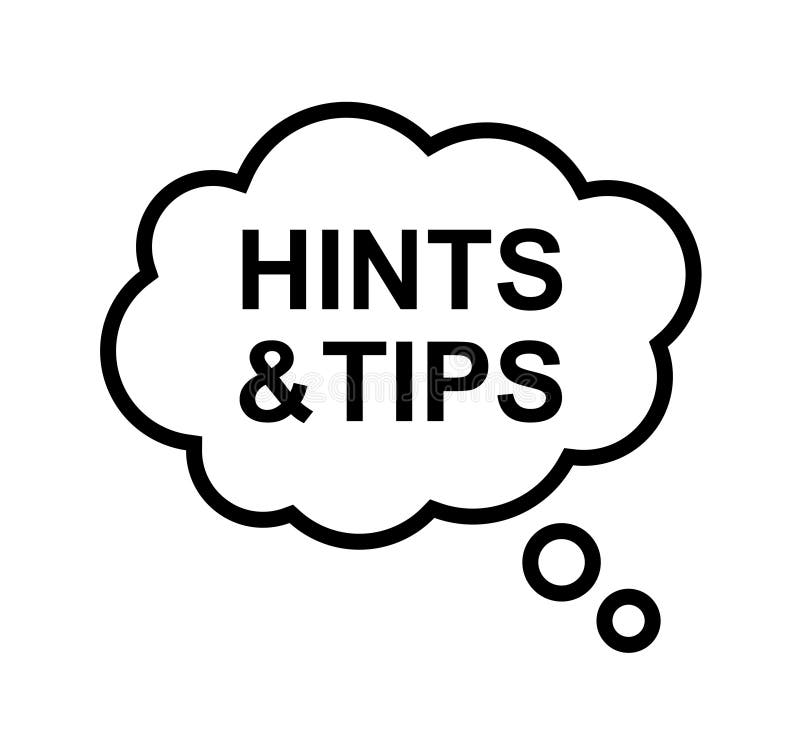 Tips and hints icon stock illustration. Illustration of service - 22737278