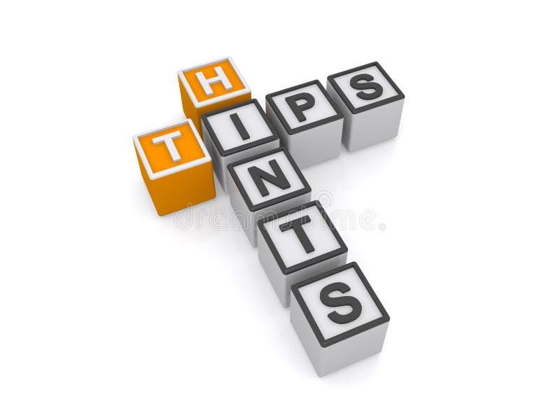 Hints and tips sign stock illustration. Illustration of shape - 36262937