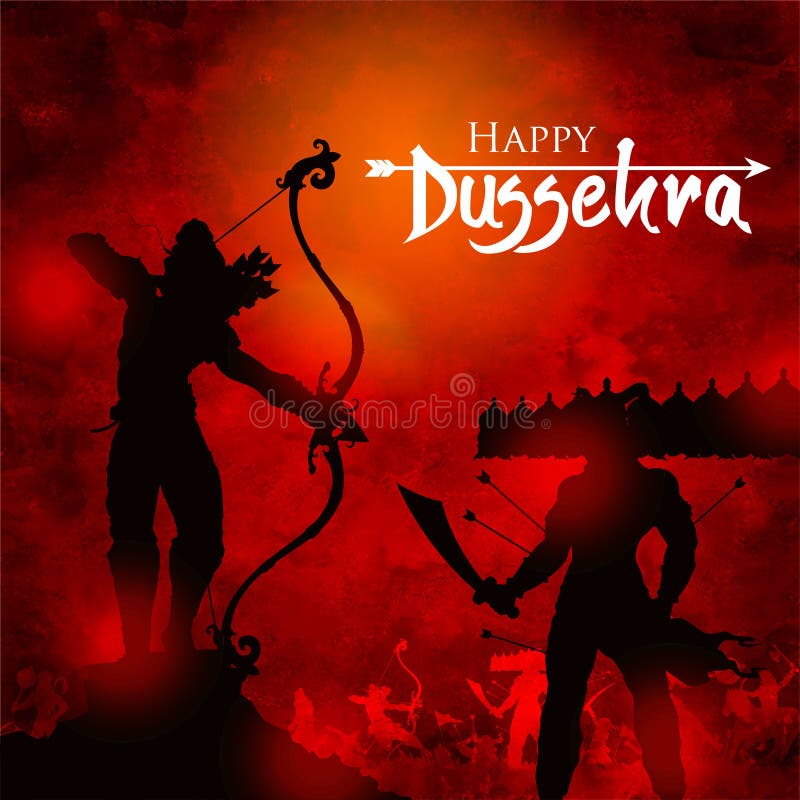 Happy Dussehra Vijayadashami Also Known As Dasahara, Dusshera, Dasara ...