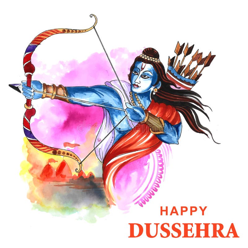Happy Dussehra Vijayadashami Also Known As Dasahara, Dusshera, Dasara ...