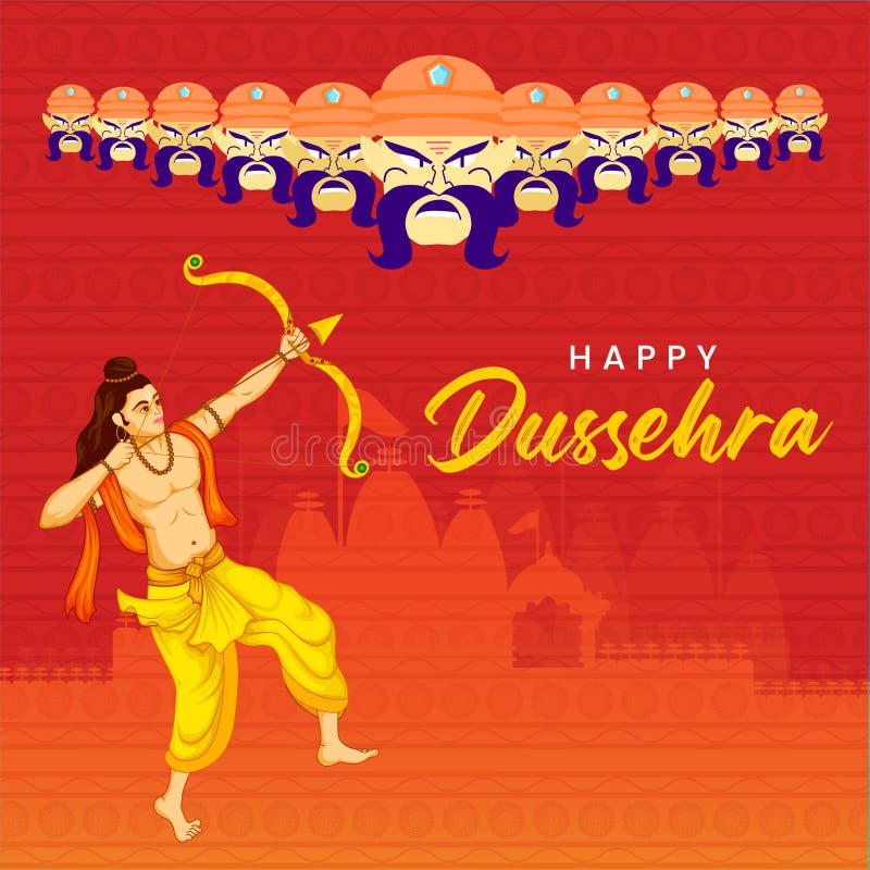 Happy Dussehra Vijayadashami Also Known As Dasahara, Dusshera, Dasara ...