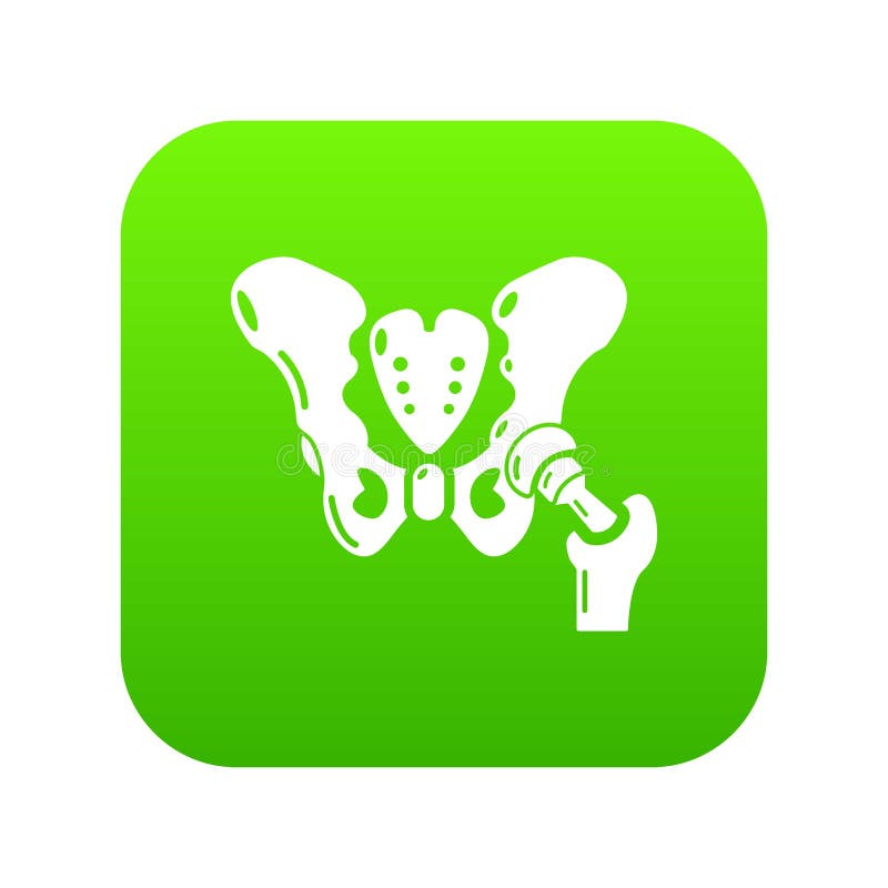 Hip Bone Icon, Simple Style. Stock Vector - Illustration of injury ...