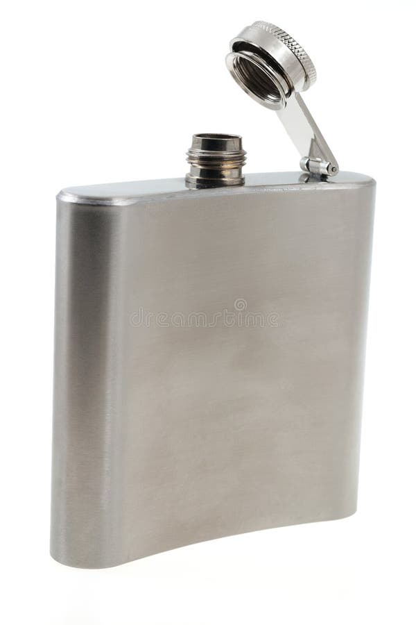 Hip flask stock image. Image of habit, gift, canister - 19268551