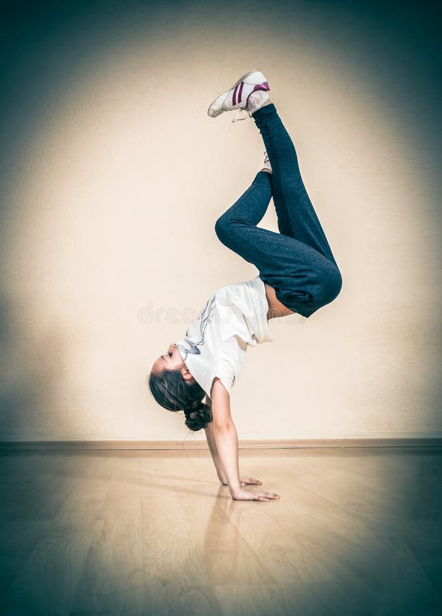Dancer on a Chair with Dancing School Stock Image - Image of life ...
