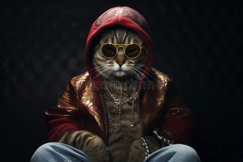 Rapper Cat Stock Illustrations – 183 Rapper Cat Stock Illustrations ...