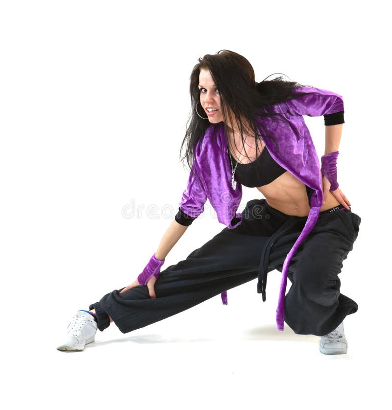 Beauty with guns stock image. Image of hand, pistol, dancer - 12186039