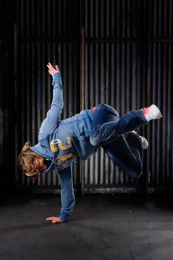 Hip hop dancer stock image. Image of action, breakdancer - 12838161