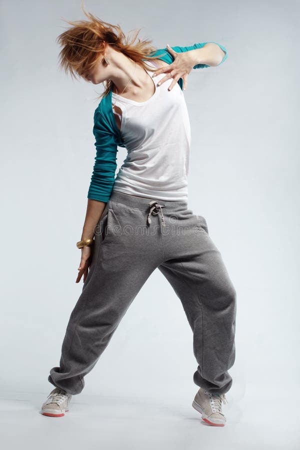 Hip-hop dancer stock photo. Image of beautiful, active - 13105468