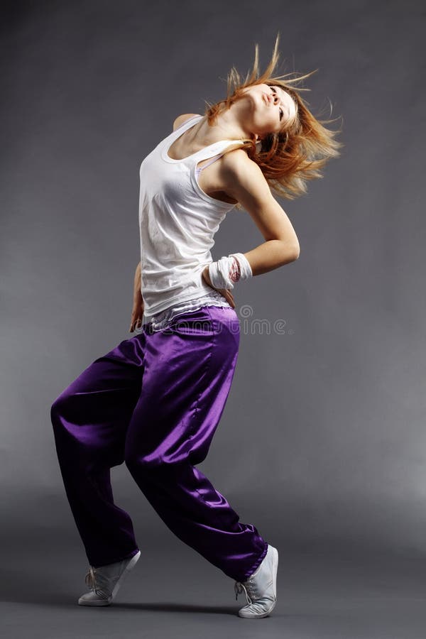 Hip-hop dancer stock photo. Image of freestyle, fitness - 13425024