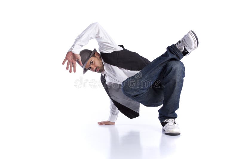 Hip hop dancer stock image. Image of falling, hiphop - 19618097