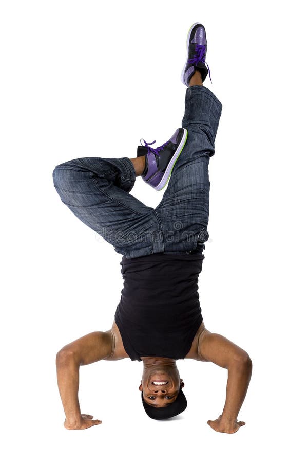 Hip Hop Dancer Breakdancing Stock Photo - Image of active, acrobat ...