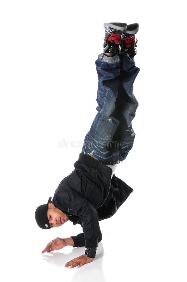 Hip Hop Dancer on Head Stand Stock Image - Image of stylish, stand: 8621213