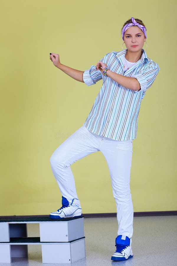 Sassy dancer stock image. Image of dancer, body, beauty - 16815815