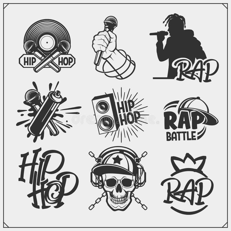 Rap Emblems Stock Illustrations – 101 Rap Emblems Stock Illustrations ...