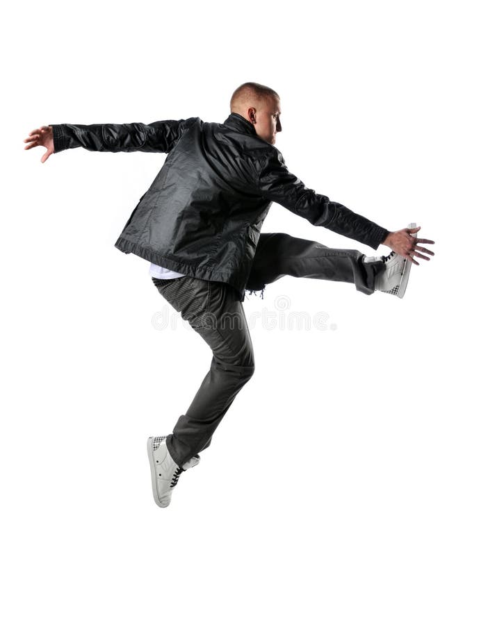 Hip Hop Style Dancer stock photo. Image of move, studio - 8381778