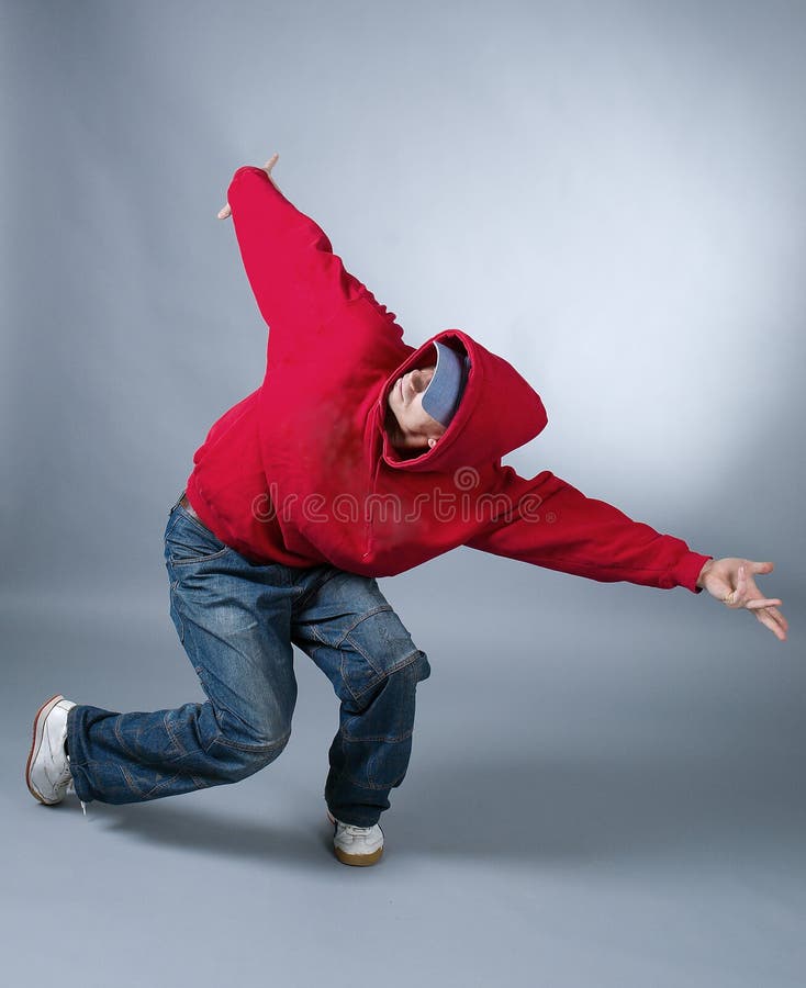 Hip-hop Style Dancer Posing. Stock Photo - Image of caucasian ...