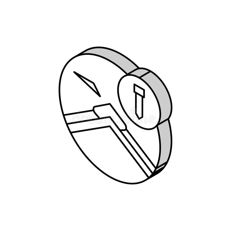 Hip and Ridge Caps Isometric Icon Vector Illustration Stock ...