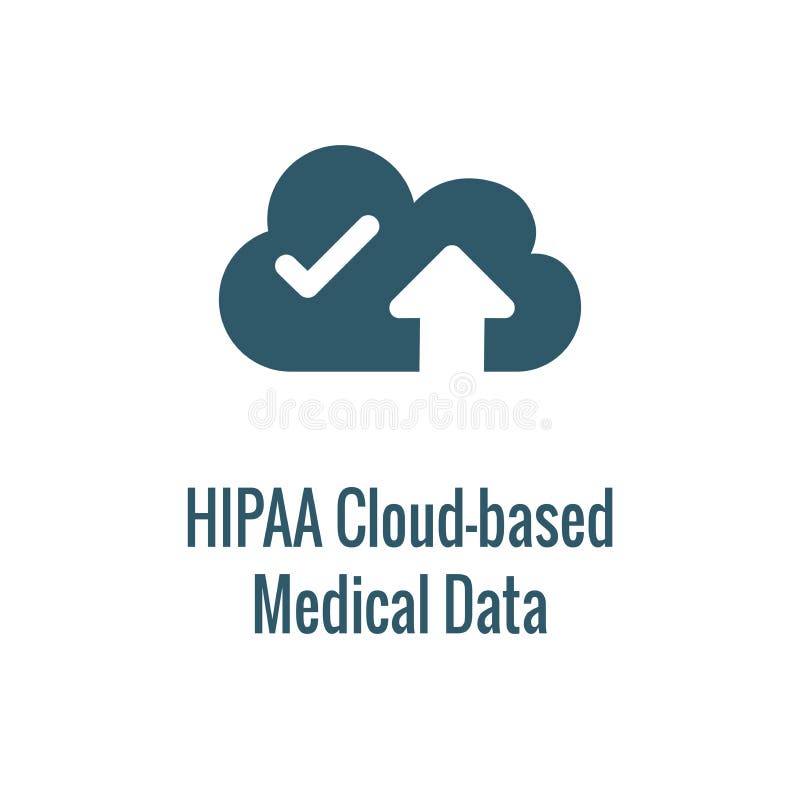 HIPAA Compliance Icon Set with Hippa Image Involving Medical Privacy ...