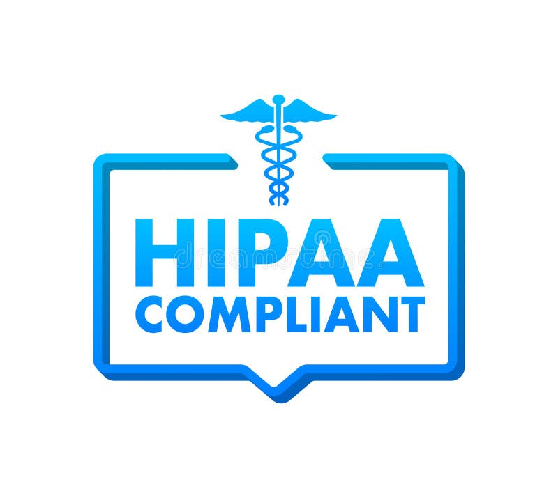 Hipaa Compliant. Checkmark Icon. Vector Design. Logo Symbol. Vector ...