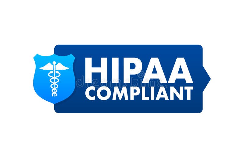 Hipaa Compliant. Checkmark Icon. Vector Design. Logo Symbol. Vector ...