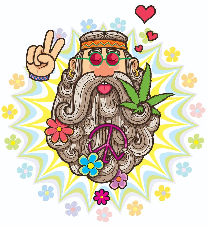 Hippie Stock Illustrations – 42,904 Hippie Stock Illustrations, Vectors ...