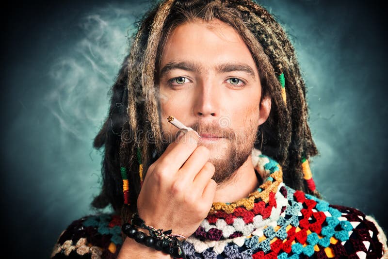 Hippie smoke stock photo. Image of lifestyle, hippie - 32893200