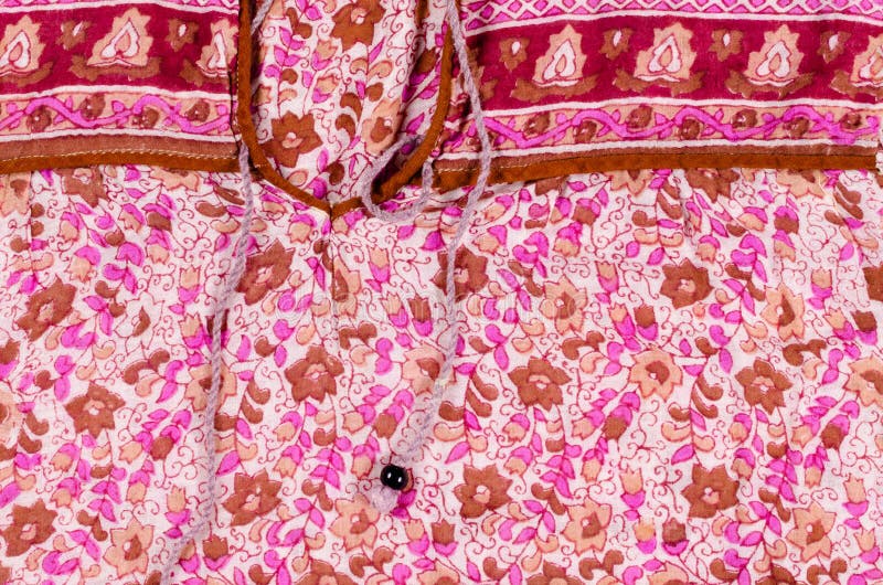 Hippie Style Fabric Texture Stock Photo - Image of horizontal ...