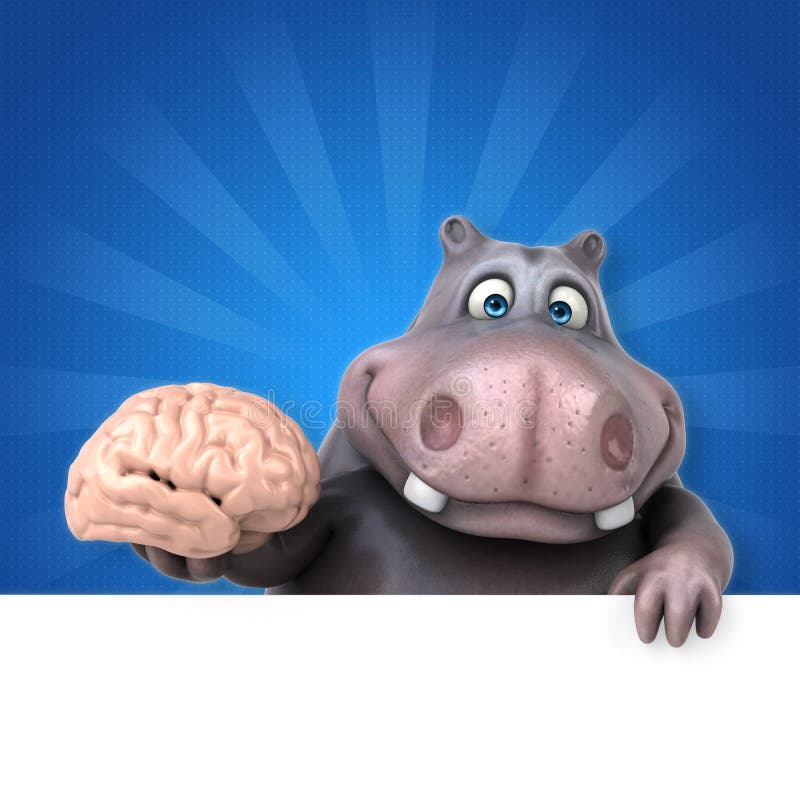 Hippo Brain Stock Illustrations – 153 Hippo Brain Stock Illustrations ...
