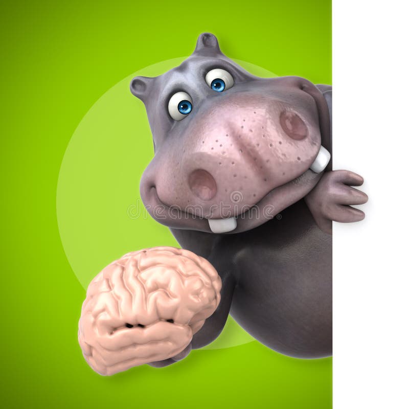 Hippo Brain Stock Illustrations – 153 Hippo Brain Stock Illustrations ...
