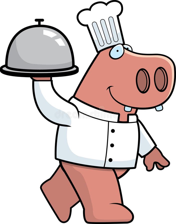 Hippo Chef stock vector. Illustration of chef, hippopotamus - 11287713