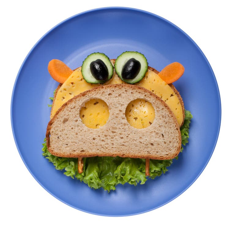 Hippo Made of Bread and Vegetables Stock Image - Image of fresh ...