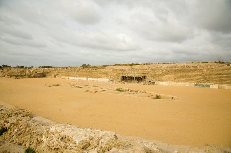 Caesarea stock image. Image of history, caesarea, building - 26452475