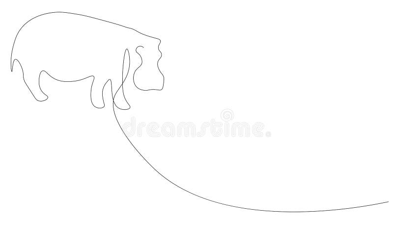 Geometric Hippopotamus Stock Illustrations – 276 Geometric Hippopotamus ...