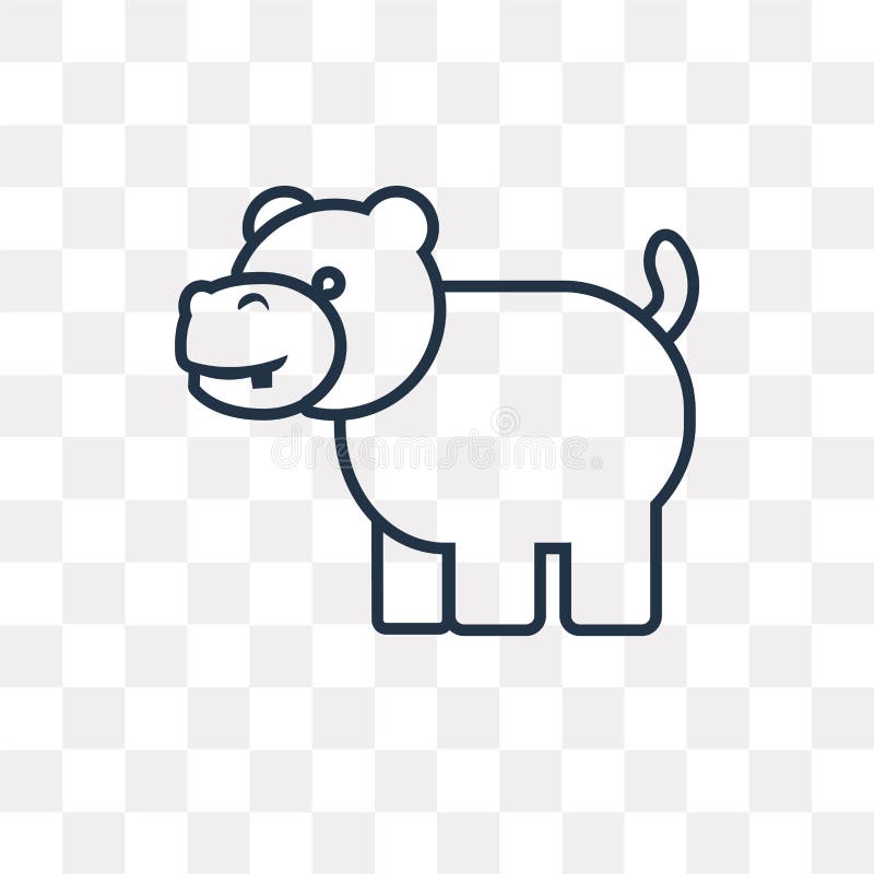Transparent Background Hippo Stock Illustrations – 98 Transparent ...