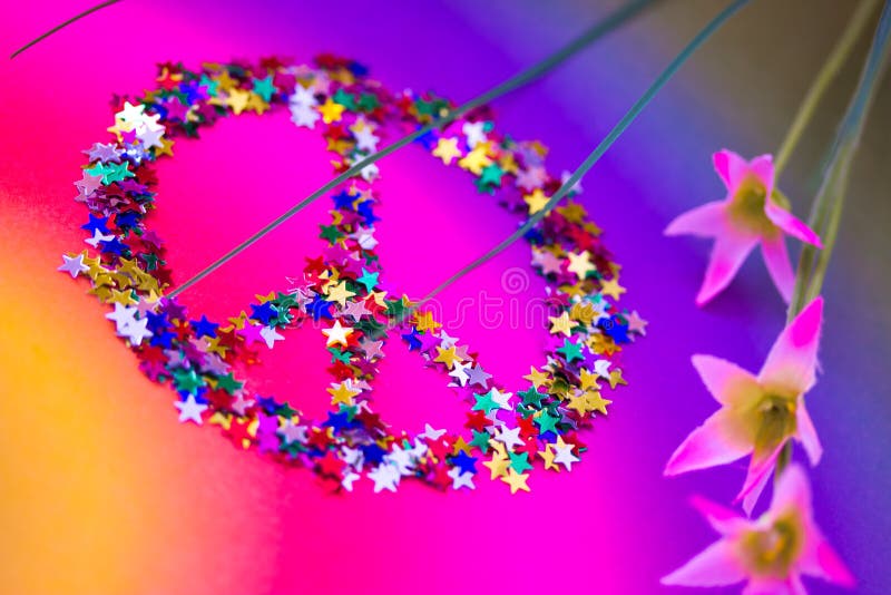 119 Peace Sign Made Flowers Stock Photos - Free & Royalty-Free Stock ...