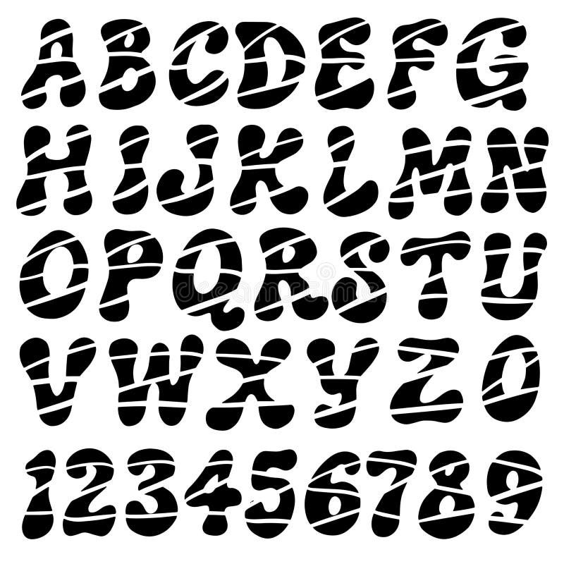 Wobbly Typography Stock Illustrations – 14 Wobbly Typography Stock ...