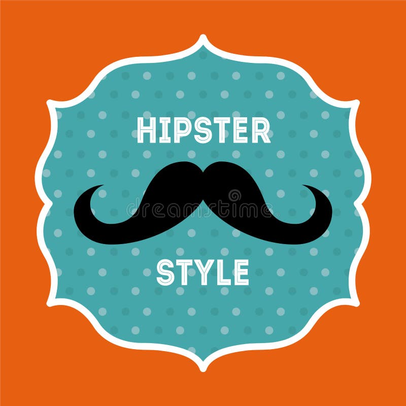 Hipster stock vector. Illustration of person, humor, modern - 38118515