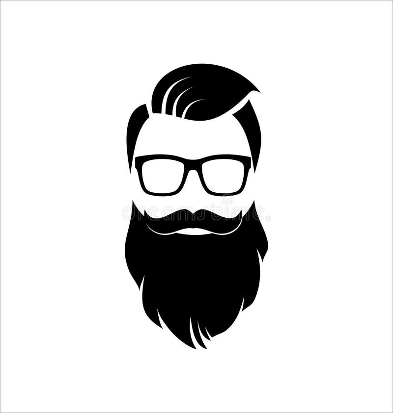 White Beard Clip Art