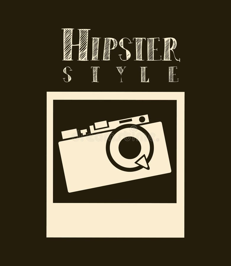 Hipster design stock vector. Illustration of graphic - 45111765