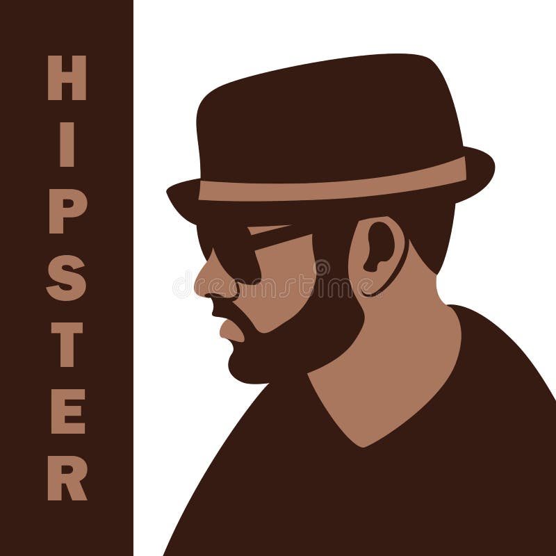 Hipster Face Silhouette Traffic Sign Yellow Vector Stock Vector ... Hipster Face Silhouette Traffic Sign Yellow Vector Stock Vector ...
