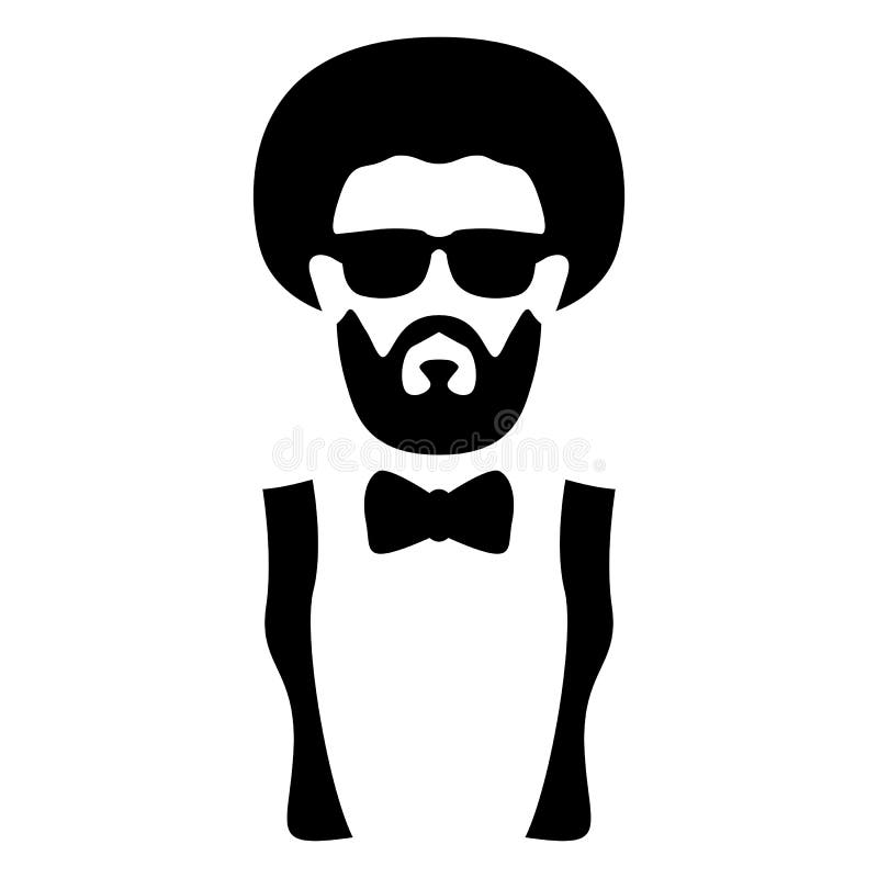 Hipster Face,vector Illustration, Front View , Flat Stock Vector ... Hipster Face,vector Illustration, Front View , Flat Stock Vector ...