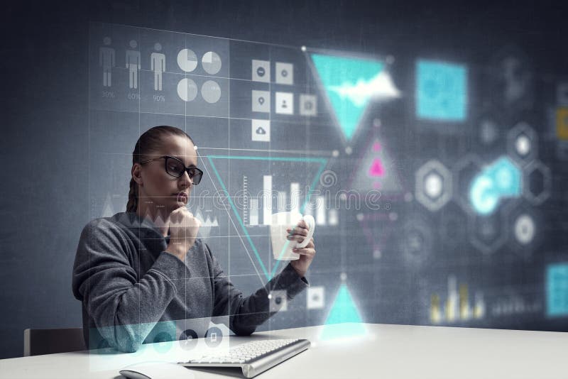 Web Developer or Freelancer Stock Photo - Image of technology, browsing ...