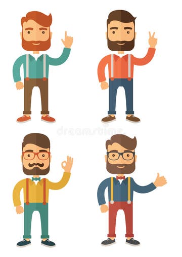 Hipster Beard Clipart Stock Illustrations – 1,503 Hipster Beard Clipart ...