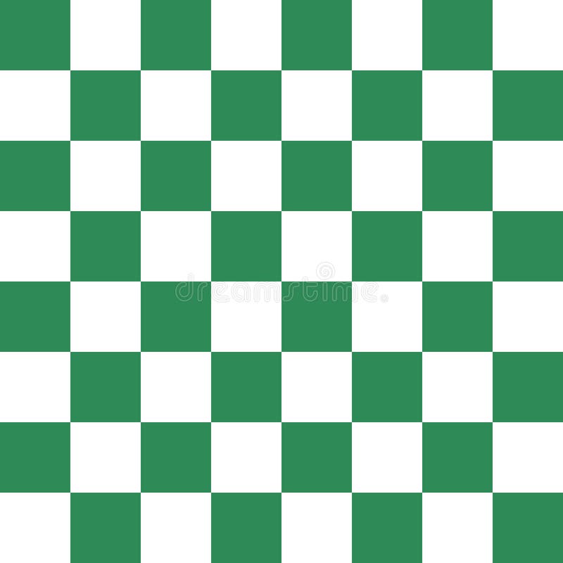 Green chess board vector stock vector. Illustration of field - 143090517