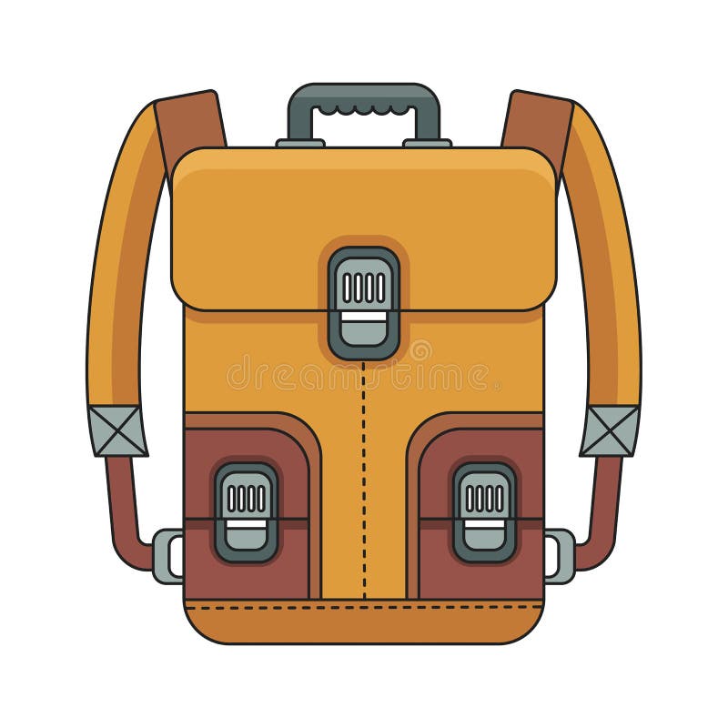 Leather Schoolbag Stock Illustrations – 967 Leather Schoolbag Stock ...
